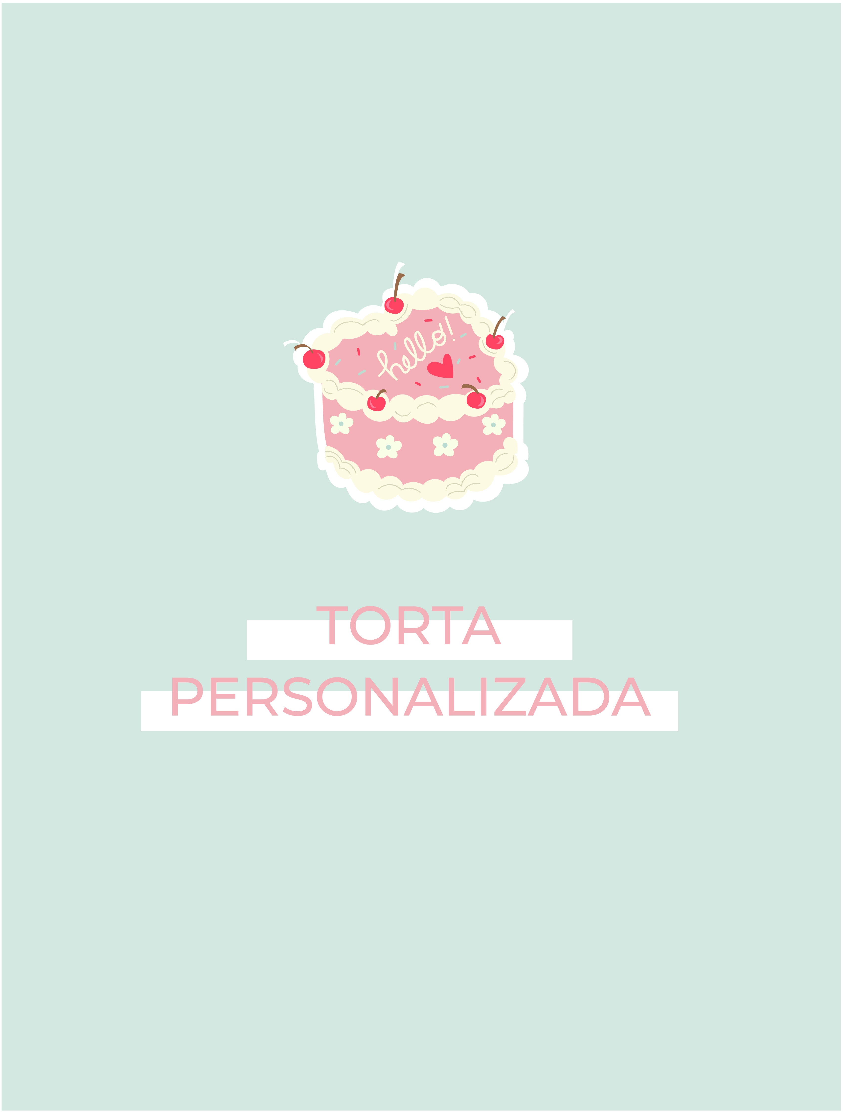 Torta Personalizada (Flork - Valeria De León) – Capuccina